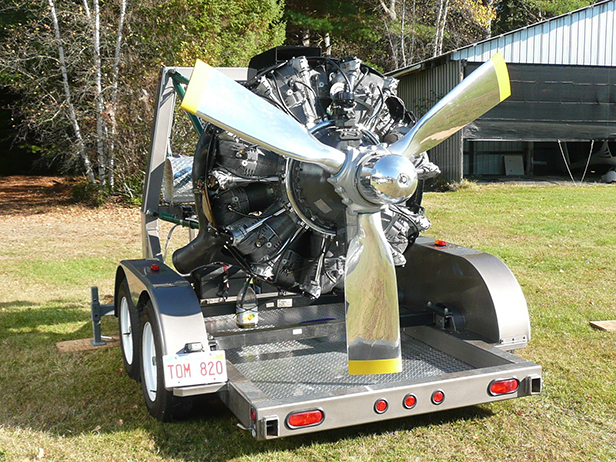 Running, Ex-Grumman Avenger Curtiss-Wright R2600 Display Engine Offered ...