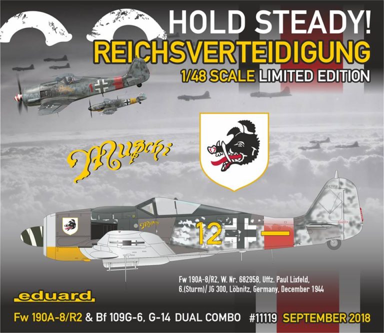 Eduard to Release New Tool Fw 190A-8/R2 in Upcoming Limited Edition Kit