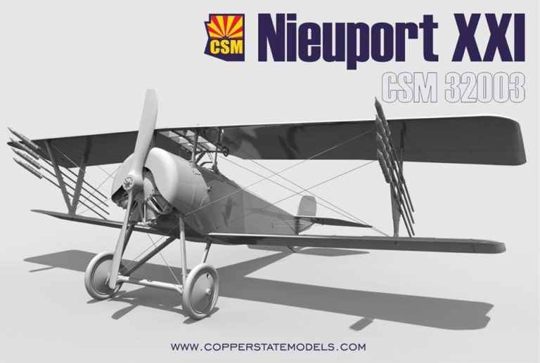 Copper State Models to Release 3 New 1/32 Nieuport Model Kits