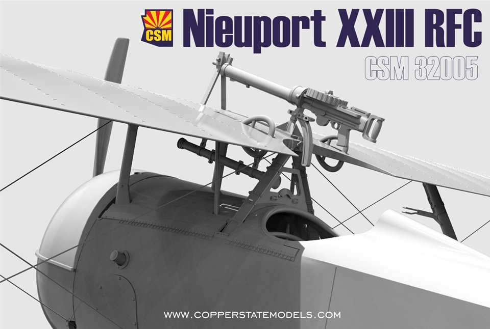 Copper State Models to Release 3 New 1/32 Nieuport Model Kits