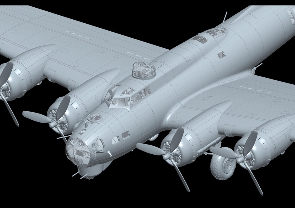HK Models to Release New Tool B-17G (Early Production) Kit