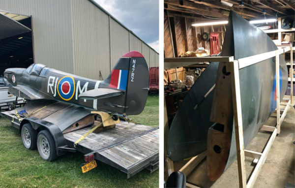 Spitfire Reproduction Airframe Project Offered For Sale