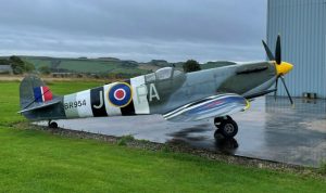 For Sale: Full-Scale, Static Spitfire Reproduction With Trailer