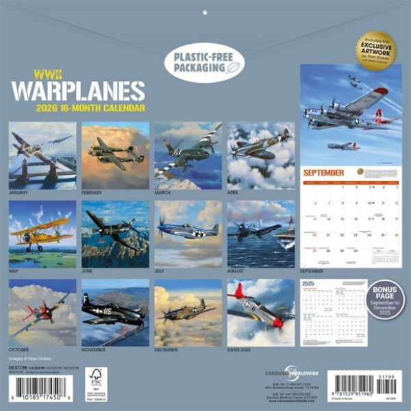 All The Best Historic Aircraft Calendars for 2026 [Feature]