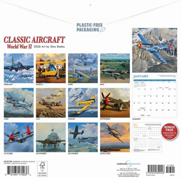 All The Best Historic Aircraft Calendars for 2026 [Feature]
