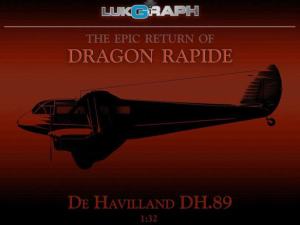 LukGraph Developing Heavily Detailed, Fully Printed 1/32 DH.89 Dragon ...